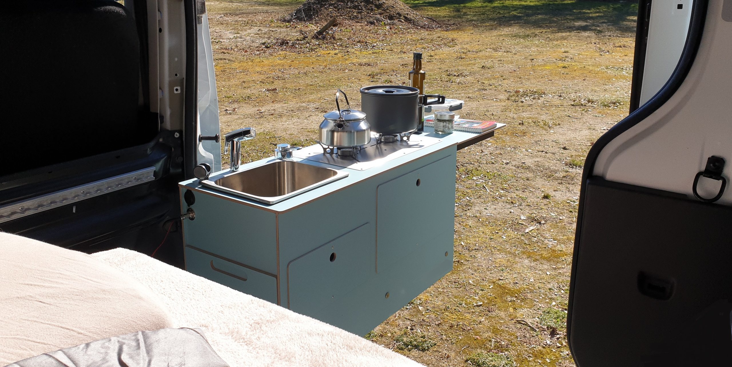 Mobile Küche ausziehbar - Venta-supply