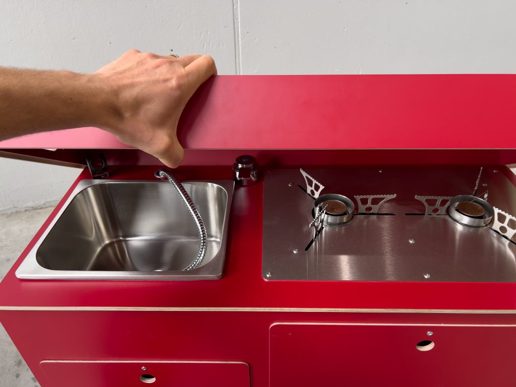 Mobile Küche ausziehbar - Venta-supply